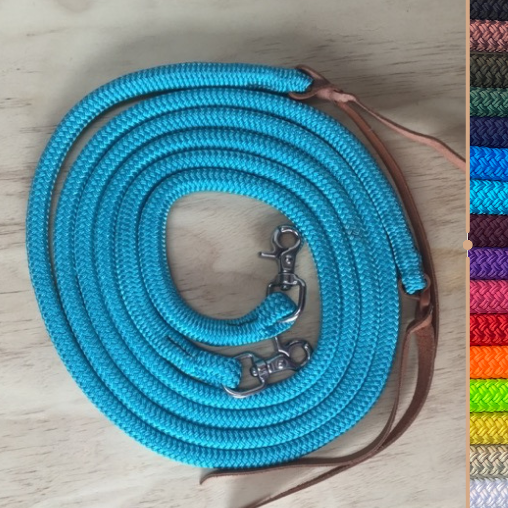 Bally Tack Rope Reins-Clips – Double C Saddlery Australia